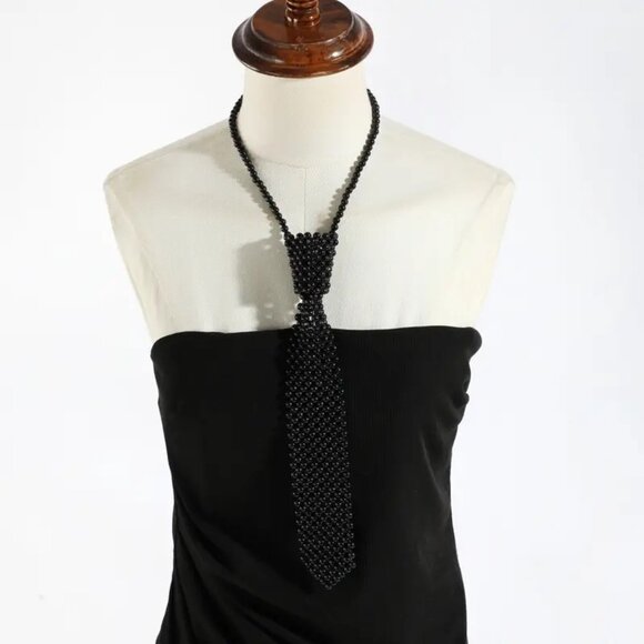 HIGH QUALITY | Jewelry | Vintageinspired Beaded Necktie | Poshmark